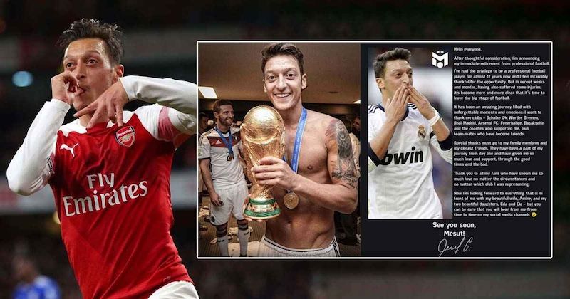 Mesut Ozil retired at 34 - SportsMania Mesut Ozil retired at 34 - SportsMania